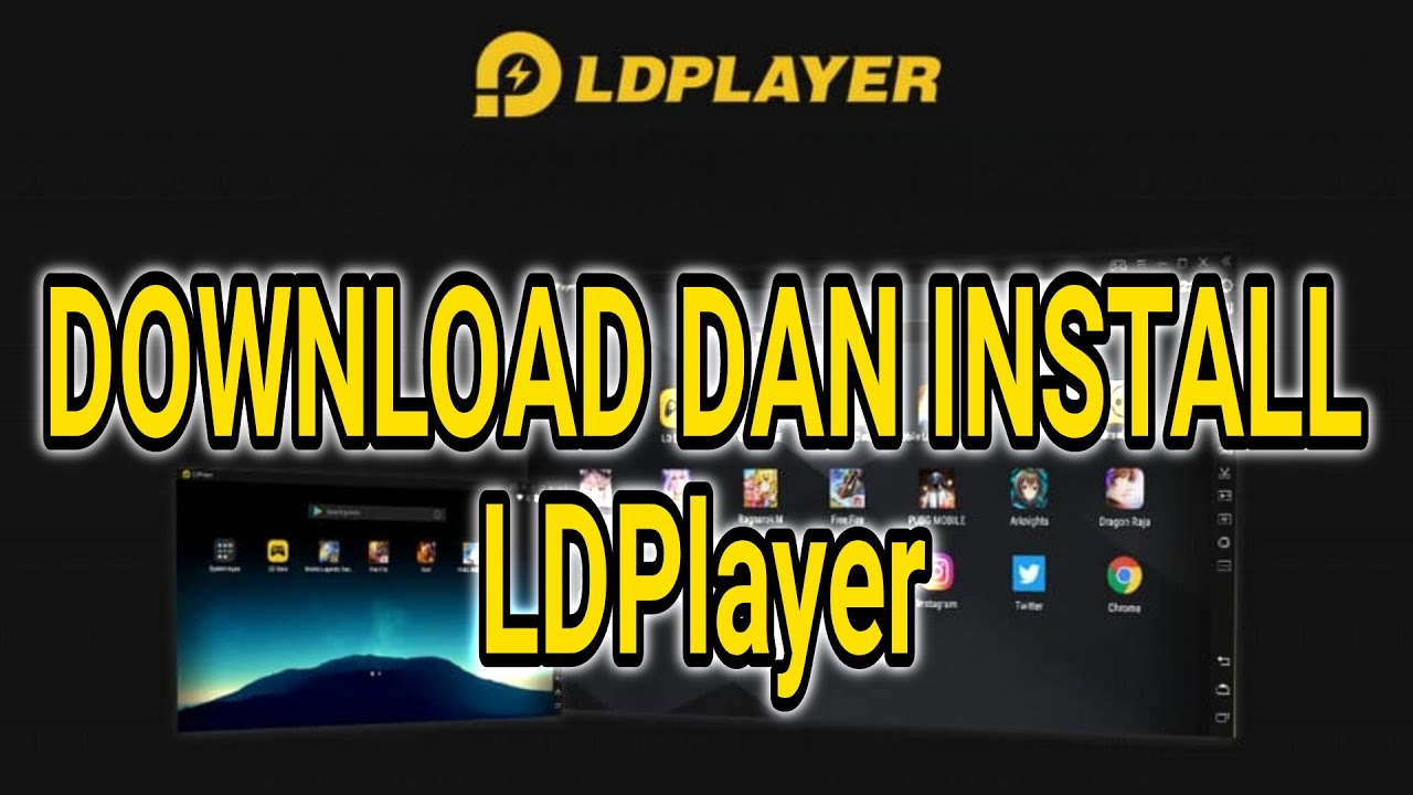 CARA DOWNLOAD DAN INSTALL ANDROID EMULATOR LDPlayer - YouTube