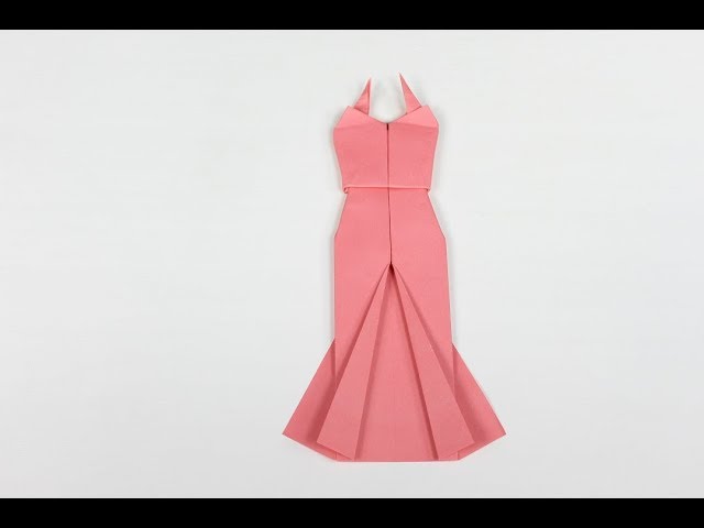How To Make Origami Wedding Dress DIY Origami Paper Crane Jewish