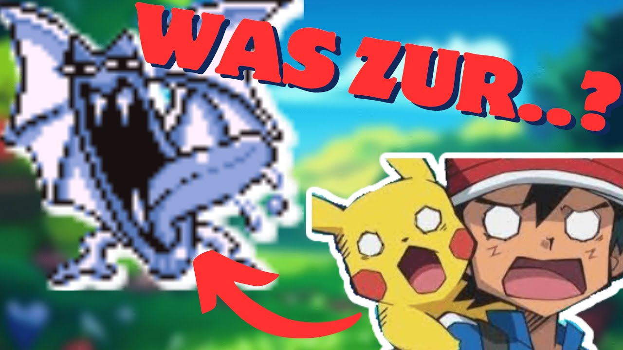 Die HÄSSLICHSTEN Pokemon Sprites in GENERATION 1. - YouTube