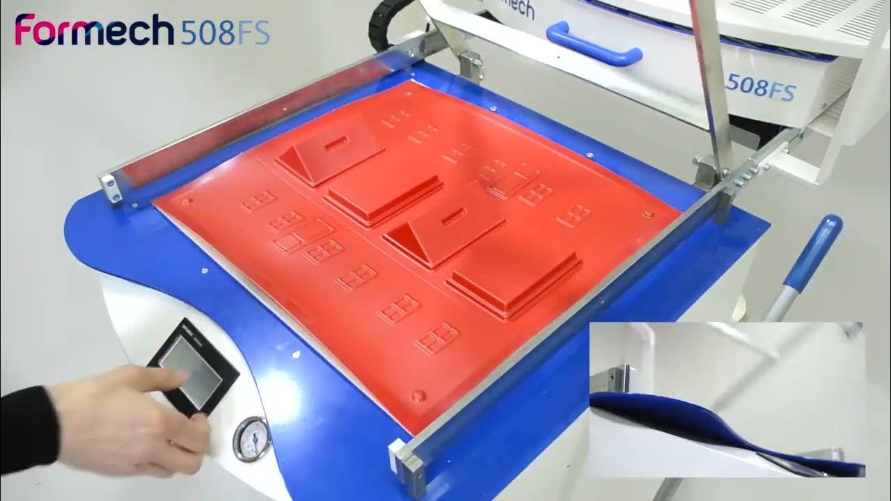 Formech 508FS – Manual Vacuum Forming Machine - YouTube