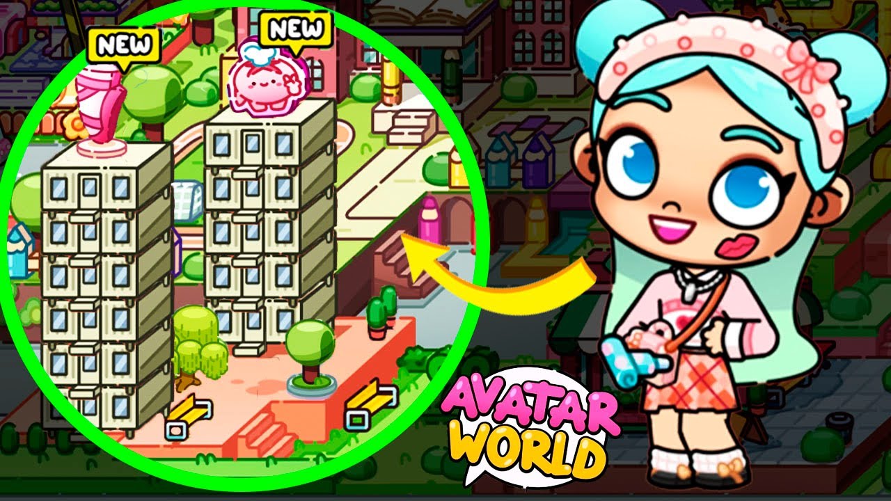 WOW! NEW UPDATE IN AVATAR WORLD // EVA GAME WORLD - YouTube