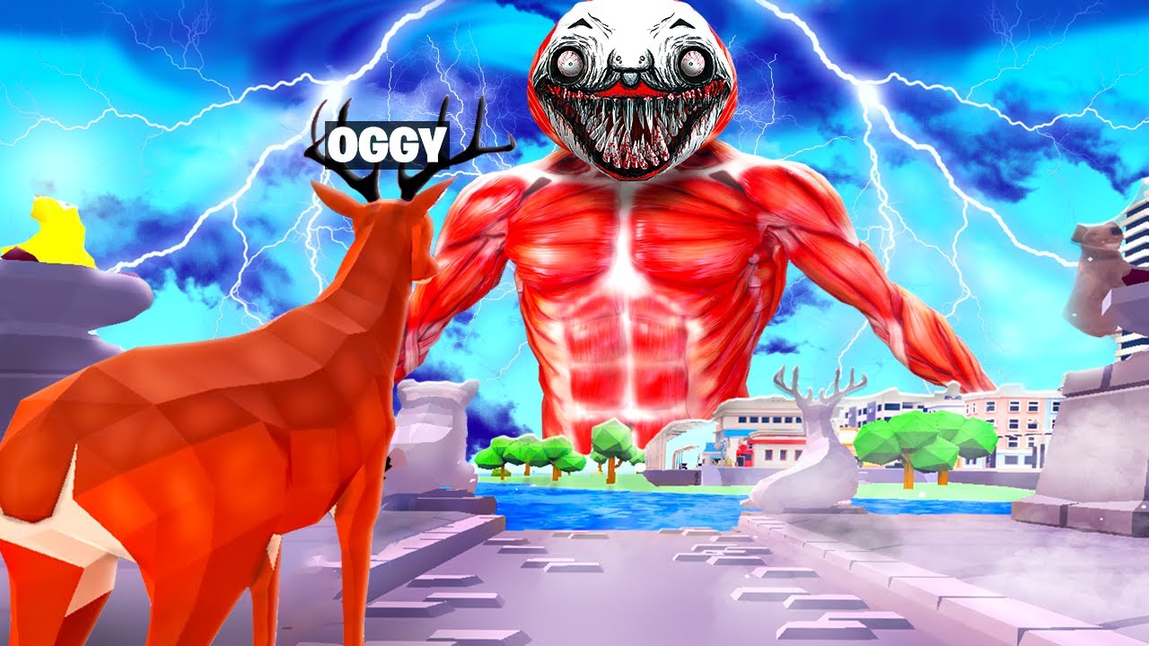 Oggy Make Monster Angry In Deer Simulator With Jack | Rock Indian Gamer ...