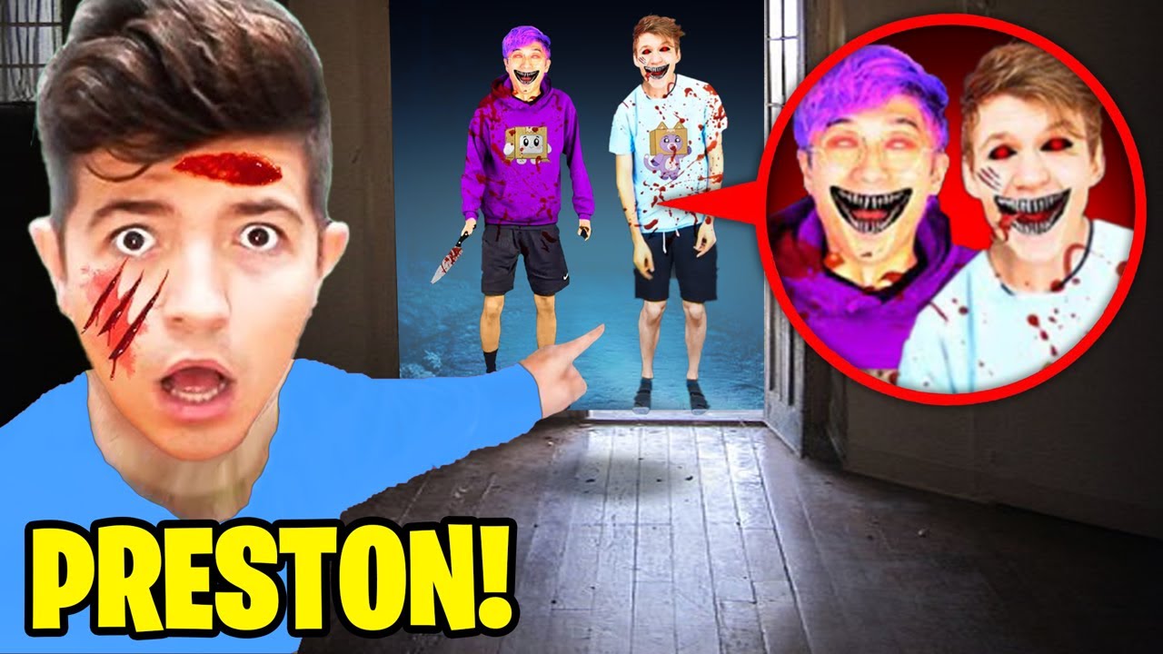 Preston Caught EVIL LANKYBOX.EXE in HIS HOUSE! - YouTube