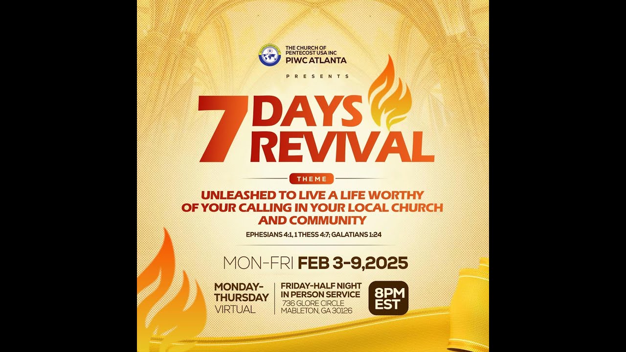 7 Days Revival l Day 2 l Dcn. Nathaniel Welbeck - YouTube