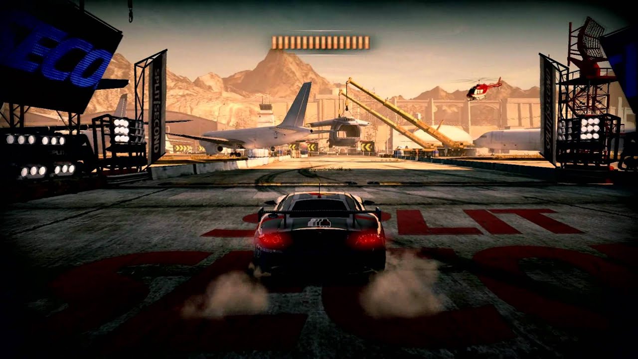 Split/Second's explosive racing! - YouTube