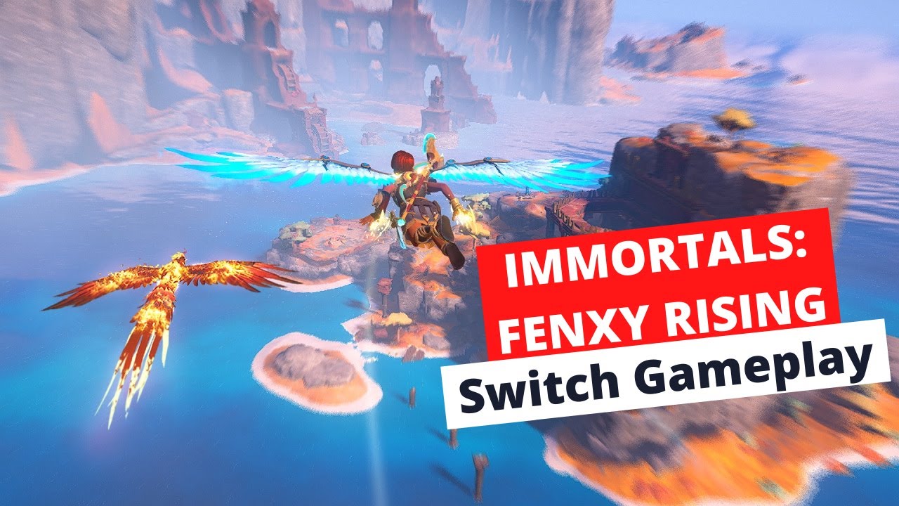 Immortals: Fenyx Rising Switch gameplay - YouTube