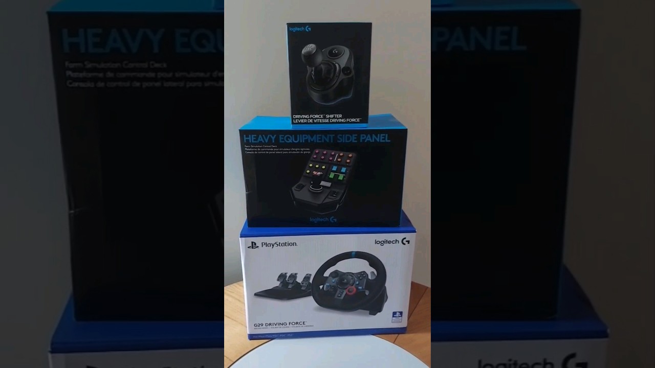 unboxing deck farming logitech deck heavy equipament #shorts #fs22 # ...