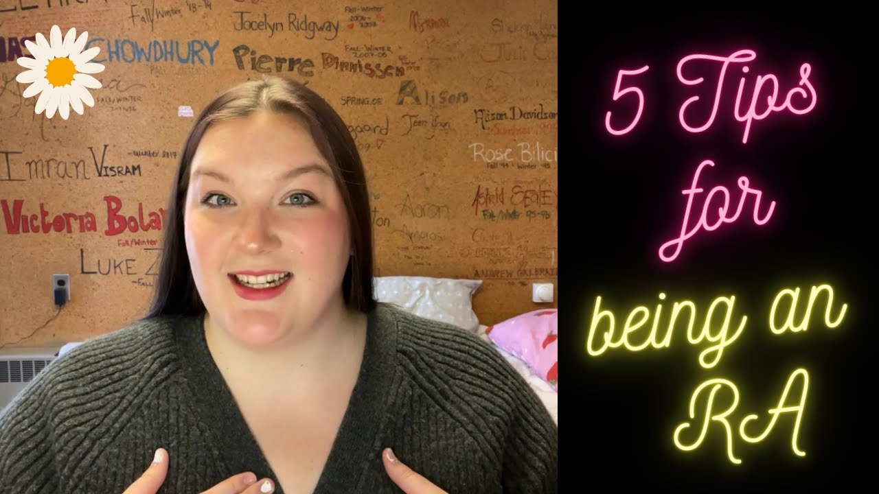 5 Tips for Being an RA! - YouTube