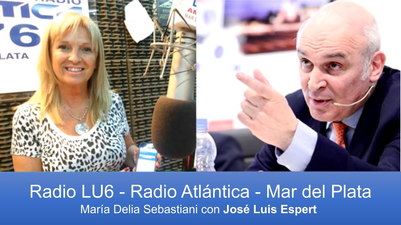José Luis Espert con María Delia Sebastiani - Radio Atlántica - Mar Del ...