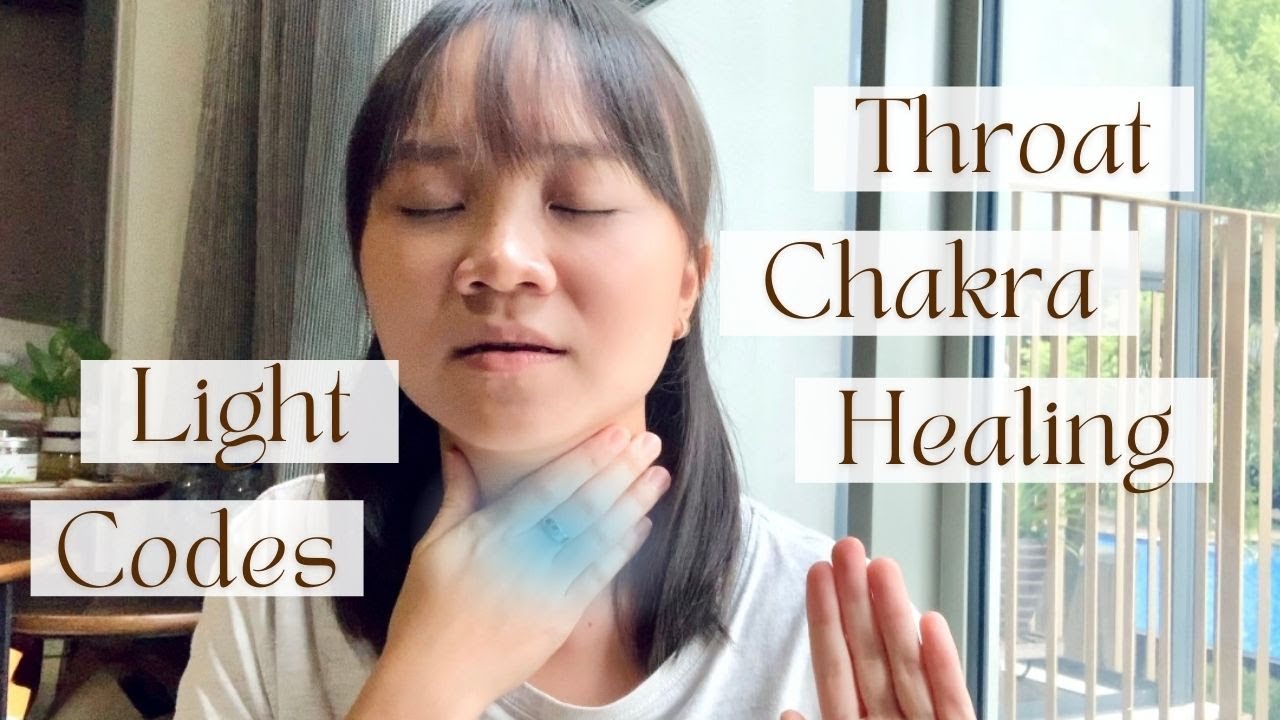 ASMR Light Language and Reiki: Throat Chakra Healing and Activation + Message from Your Guides ...