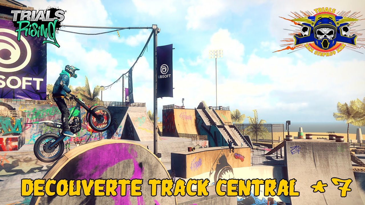 Trials Rising Découverte Track Central #7 - YouTube