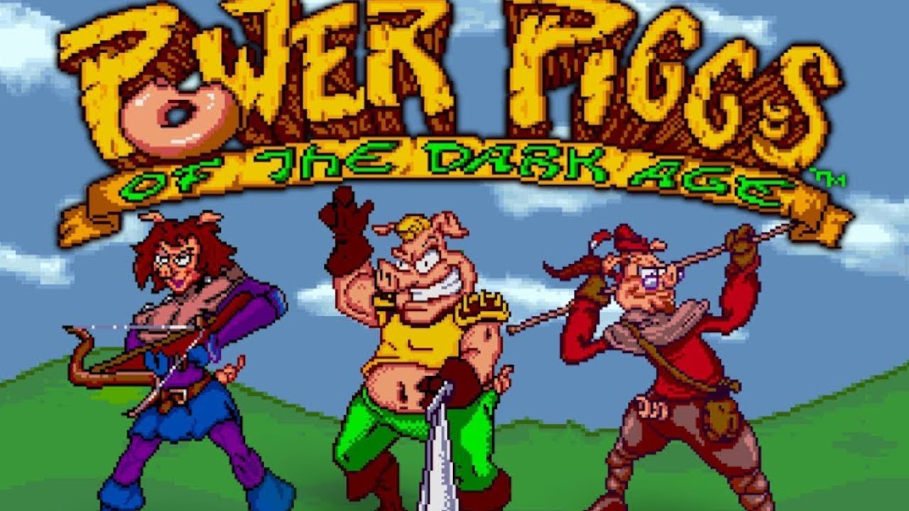 Power Piggs Of The Dark Age - Lets Play Anstream Arcade - #5 - YouTube