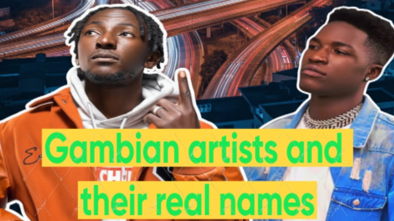 “These Gambian Artists’ Real Names Will SHOCK You!” - YouTube