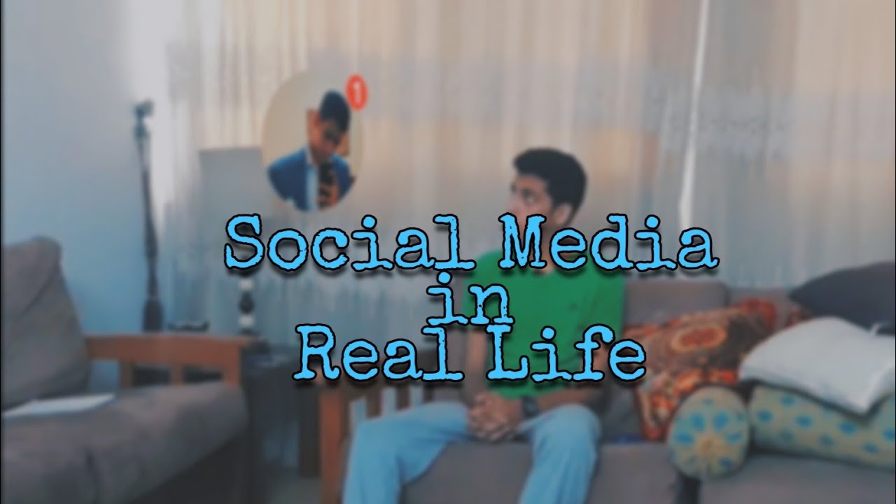 Social Media in Real Life - YouTube