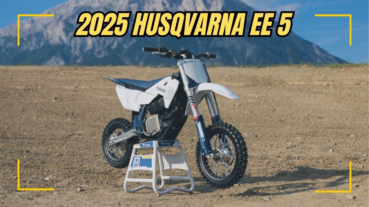 2025 Husqvarna EE 5: The Next Generation Electric Motocross Bike - YouTube