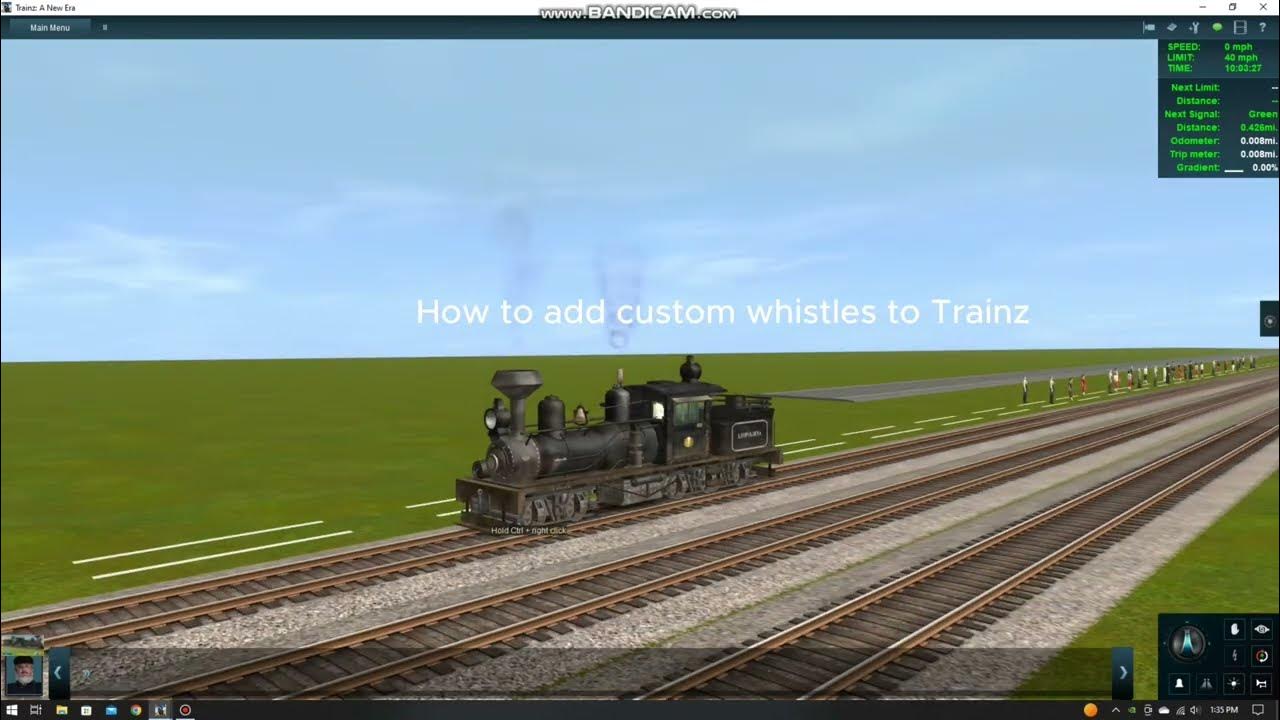 Trainz A New Era custom whistle/horn tutorial! - YouTube