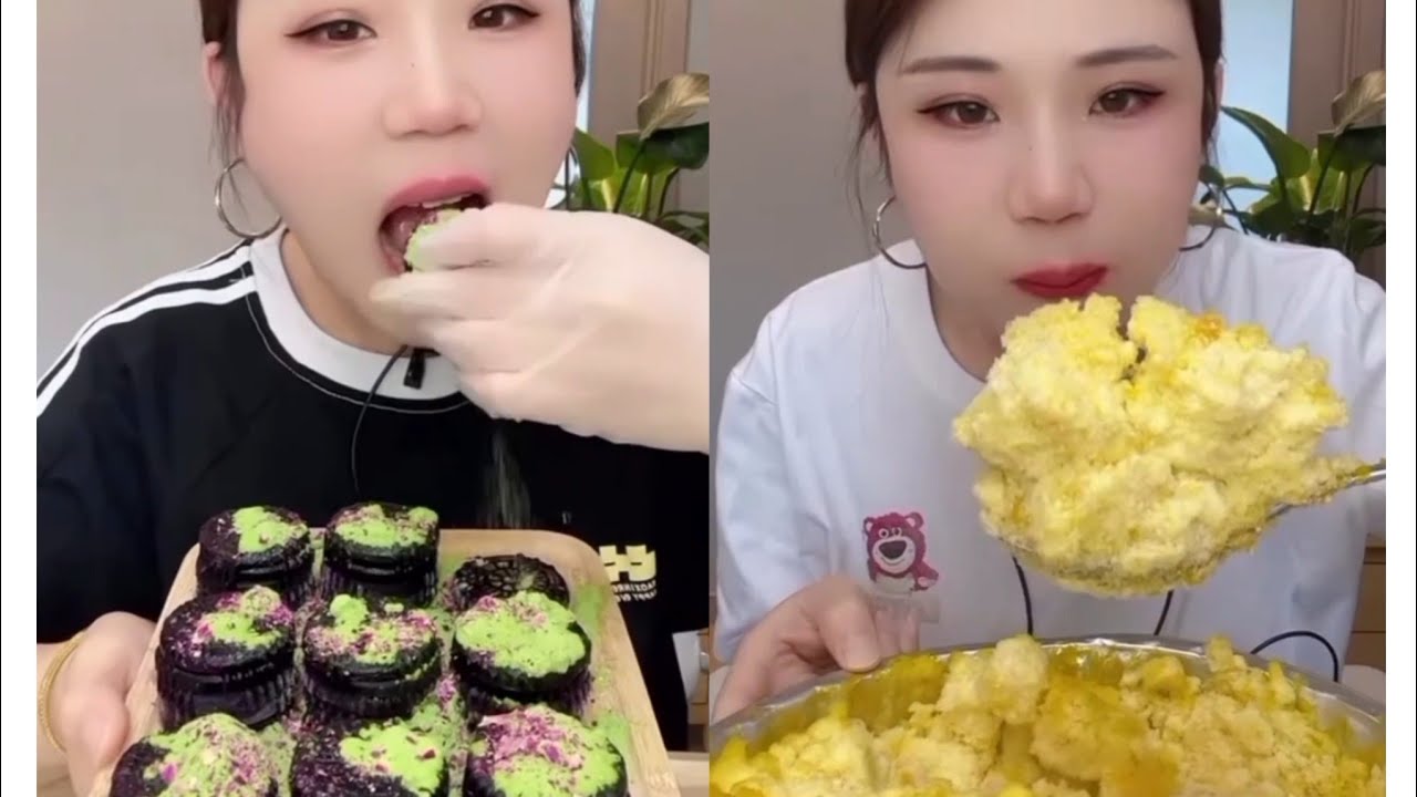 YY'S ASMR ICE | ONLY YY ICE EATING || CHIPS ICE WITH MATCHA/ YELLOW SHAVED ICE - YouTube