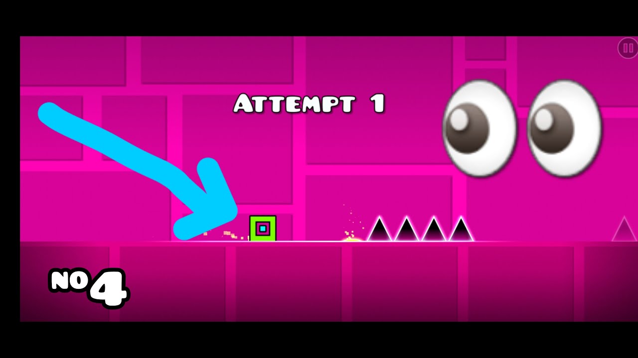 geometry dash no4 - YouTube