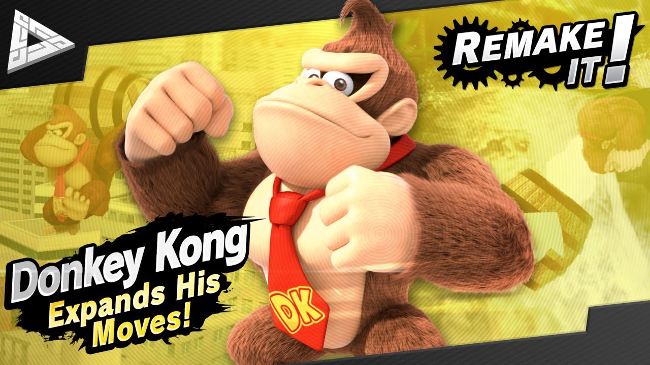 Remake It! DK's Smash Moveset - YouTube