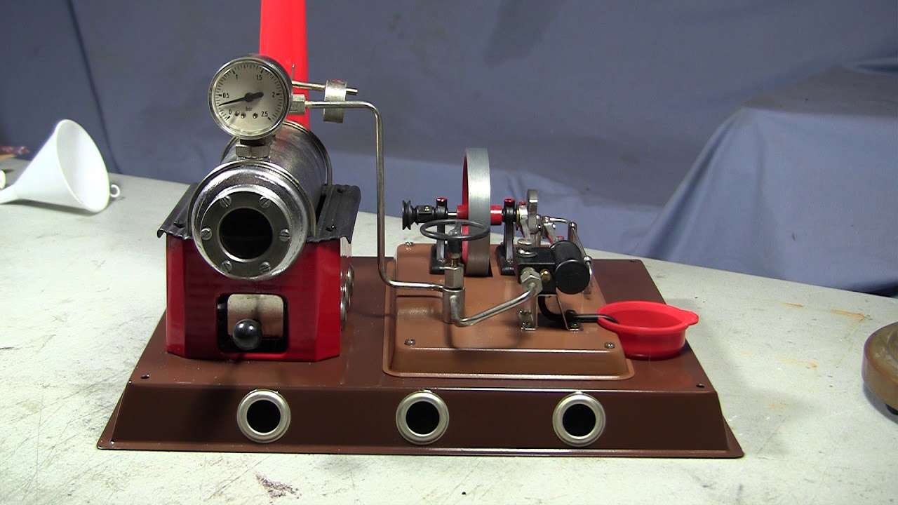 DDR model toy steam engine D1,5 #2 - YouTube