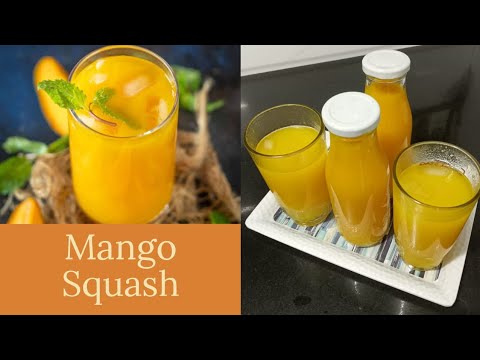 Homemade mango squash - All natural wit no preservatives n food color ...