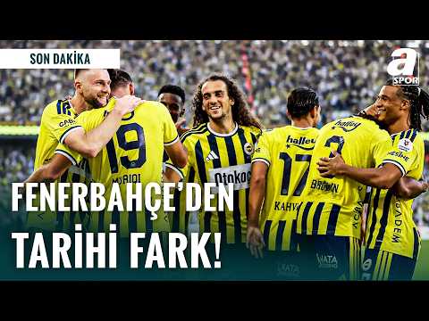 Fenerbahçe Kadıköy'de Gol Oldu Yağdı! Vedat Muriç Maça Damga Vurdu | Fenerbahçe 8 - 0 Eyüpspor
