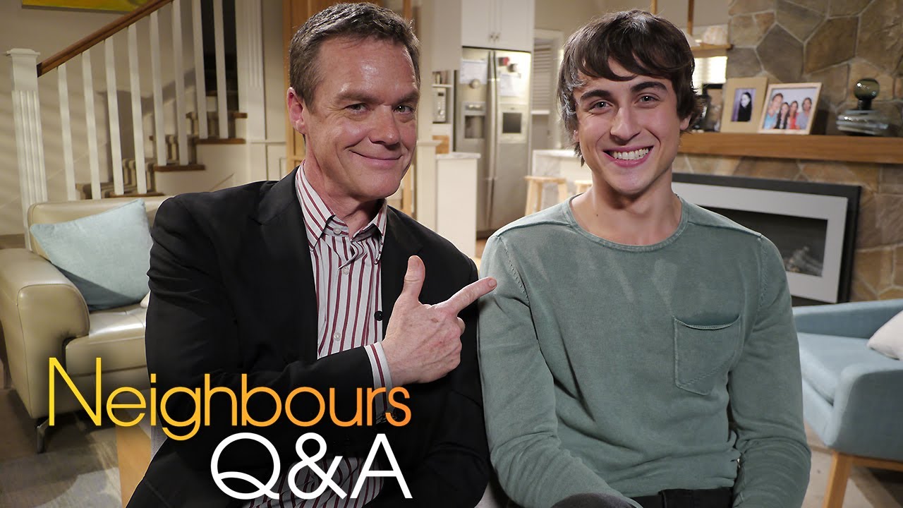 Neighbours Q&A - Stefan Dennis (Paul Robinson) & Taylor Glockner (Mason ...