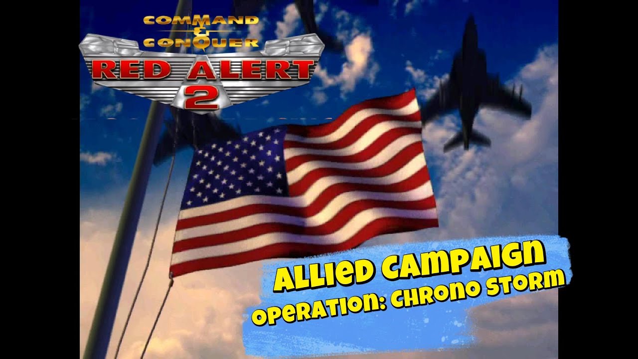 Operation Chrono Storm - Red Alert 2 - Allied Campaign - YouTube