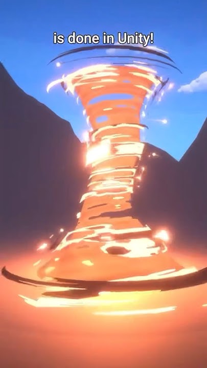 Here’s how a Fire Tornado is done in Unity! #unity #gamedev #vfx - YouTube