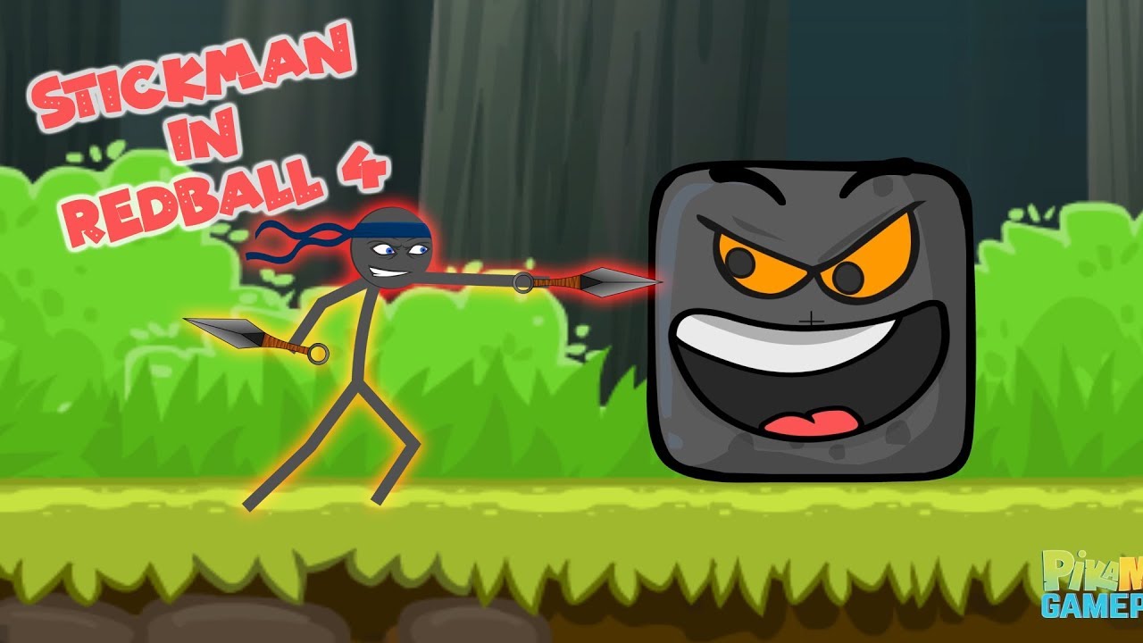 Red Ball 4 Animation Stickman Adventure In Red Ball 4 World - YouTube