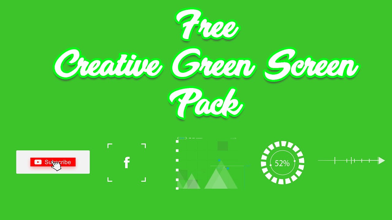 Top 10 creative green screen effects pack 2020 || free download - YouTube
