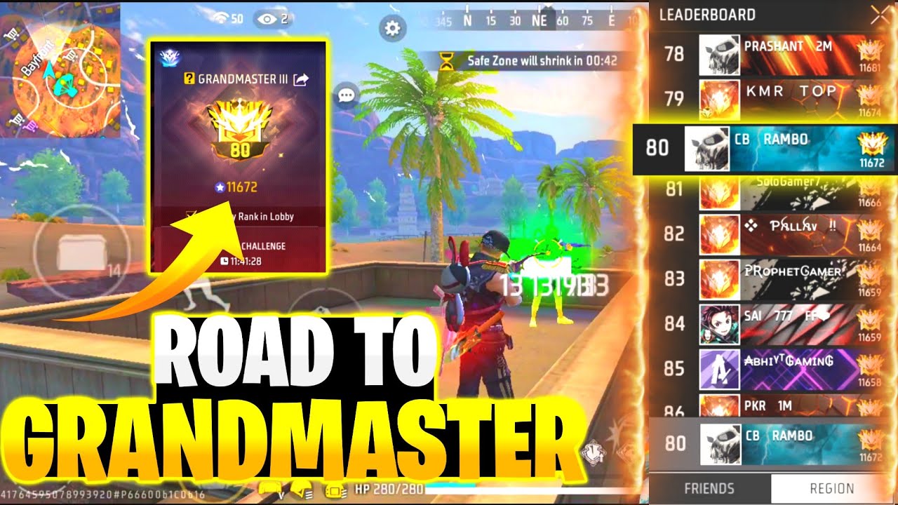 New rank season 37 Solo Grandmaster push | Rambo gamer | Solo ...