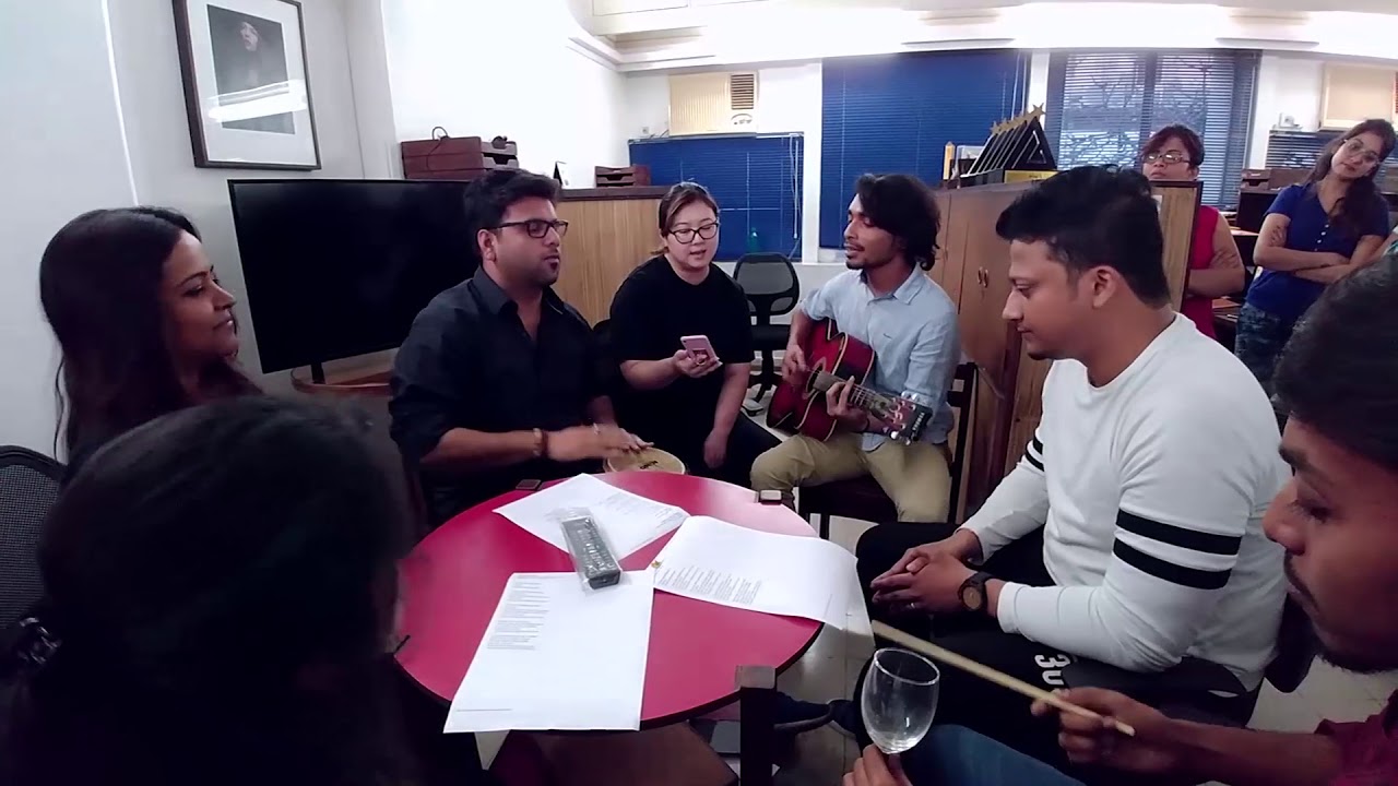 The irresponsibles, our in-house band, performs I'm Yours on 2 April ...