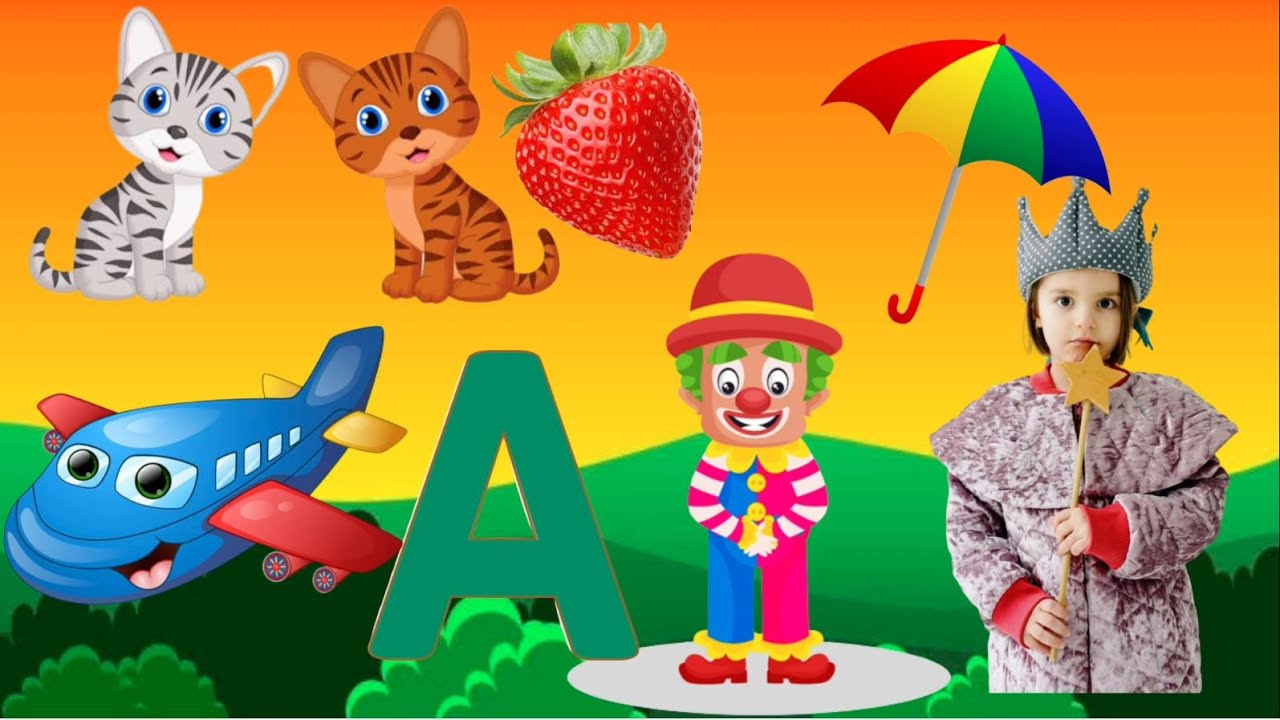 ABCD cartoon with Cartoon Kids TV & Alphabet song with cartoon videos ...