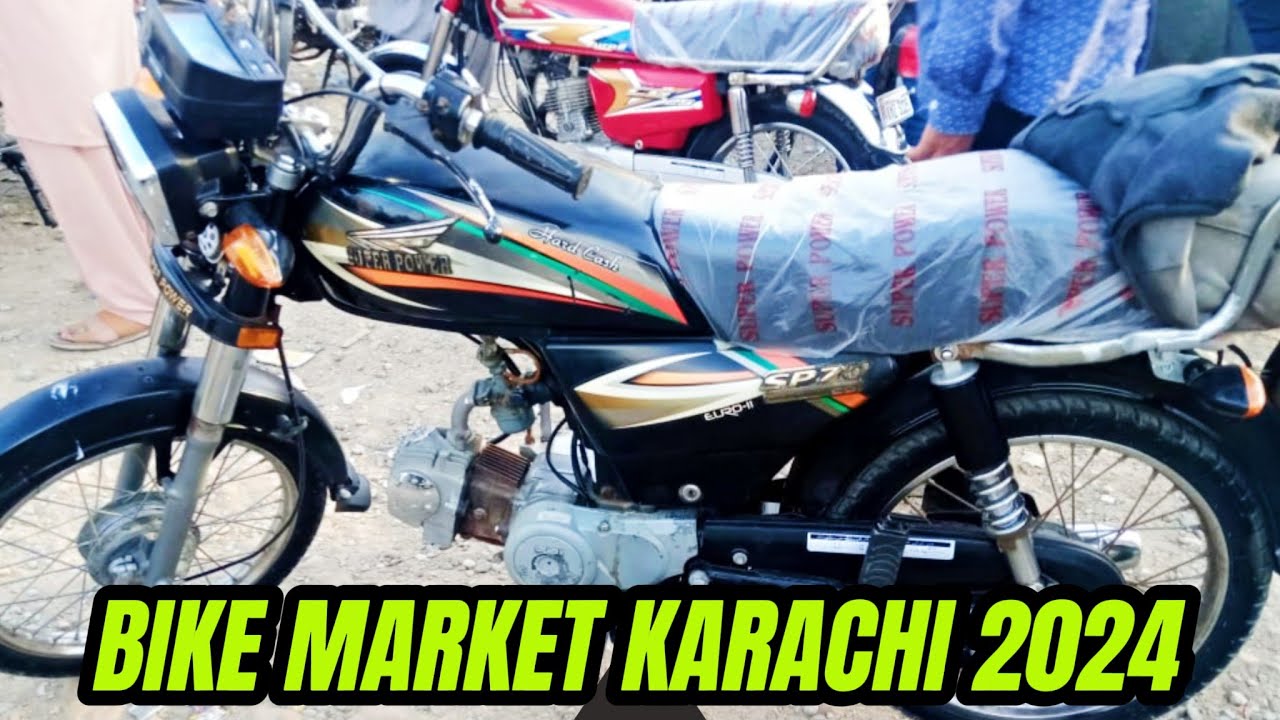 Bike Market Karachi 2024 | Hyderi Bike Markert | Used Bike Bazaar ...