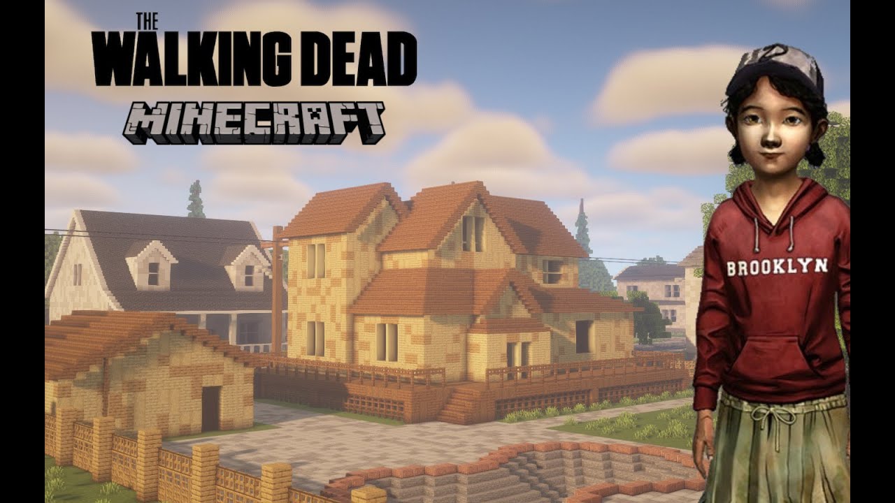 Clementine's Neighborhood - Minecraft Timelapse Build [The Walking Dead ...