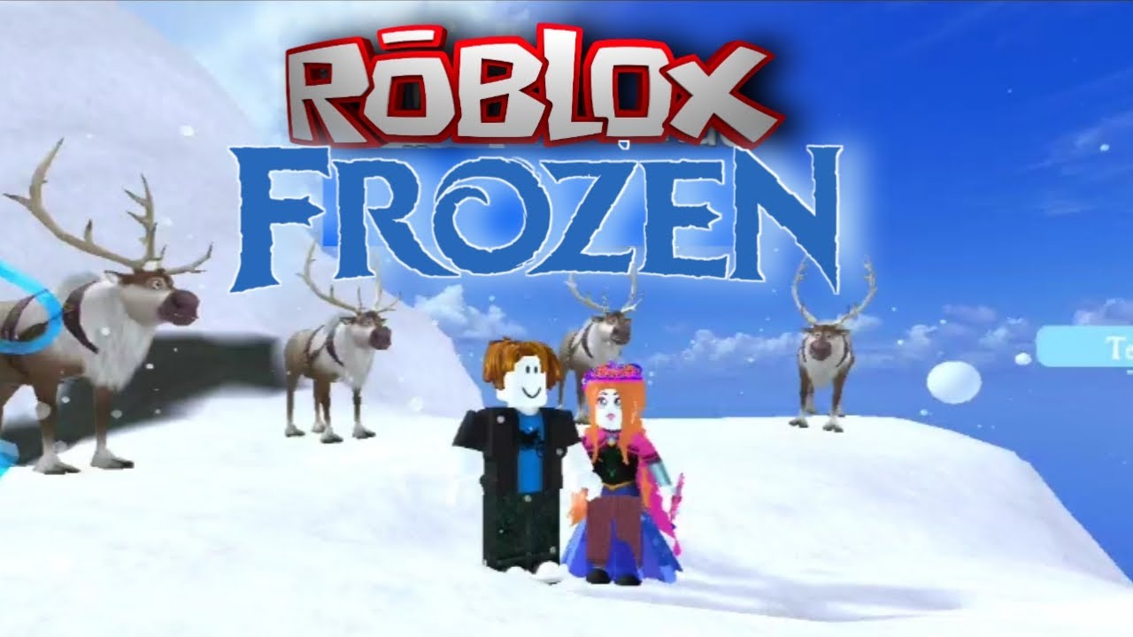 FROZEN UMA AVENTURA CONGELANTE - ROBLOX - BIBIZITA GAMES OFICIAL - YouTube