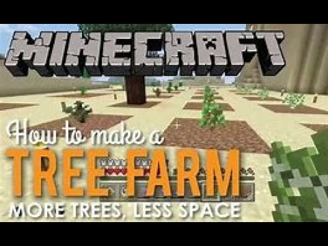 How to Make a Tree Farm - YouTube