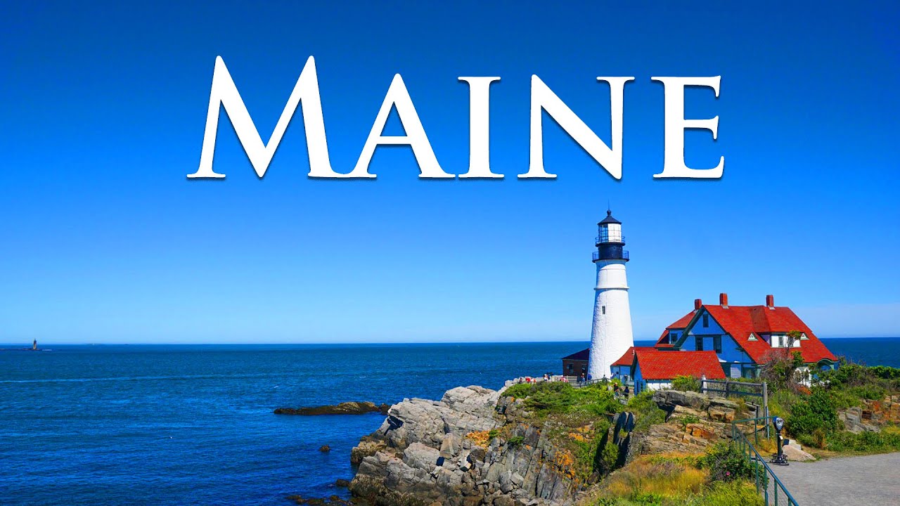 🚗 Explore the Most Beautiful Places in Maine | Full Travel Video in 4K# ...