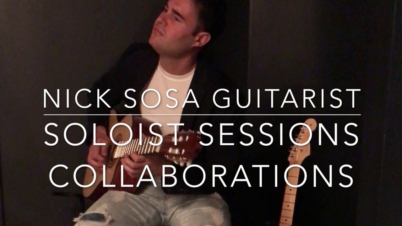 Nick Sosa Guitar-Live Performance Promo Reel - YouTube
