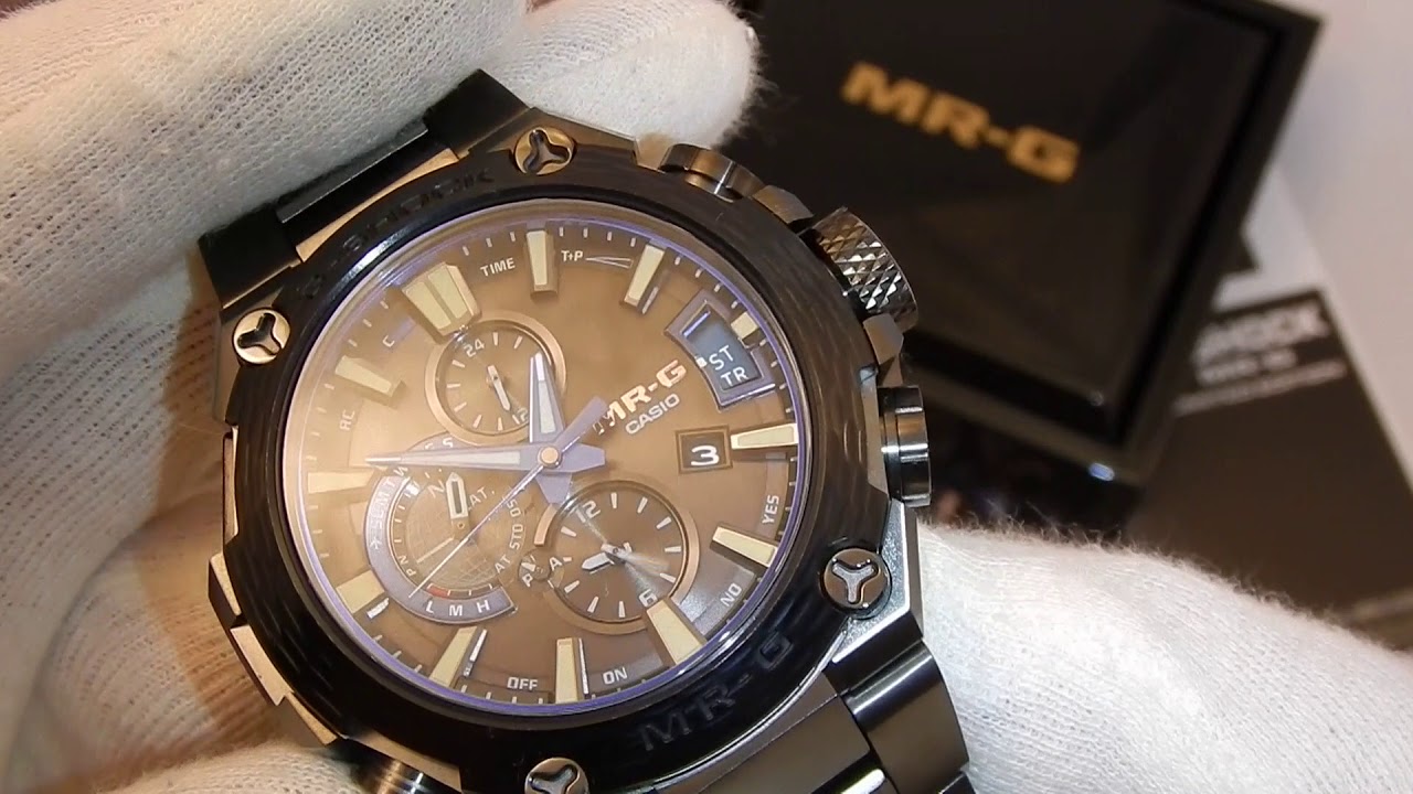 Video recenzja: G-SHOCK MR-G MRG-G2000HT „Kasumi-Tsuchime” - YouTube
