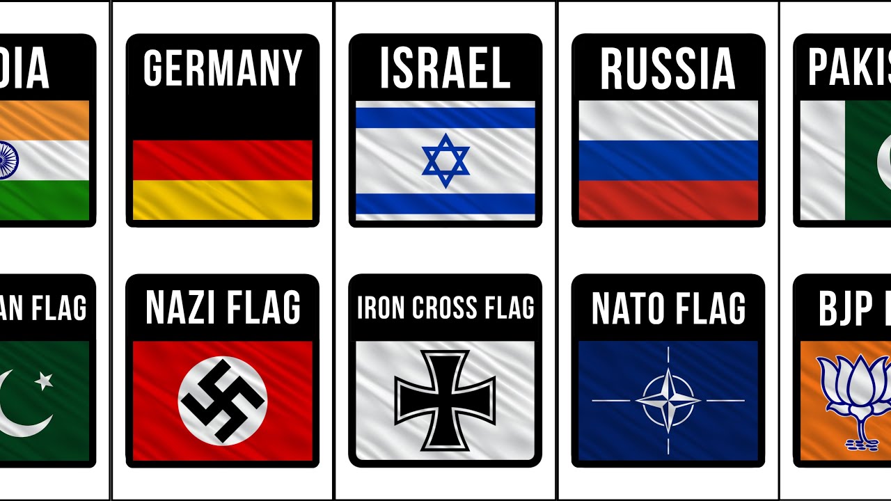 Most Hated Flag From Different Countries - YouTube