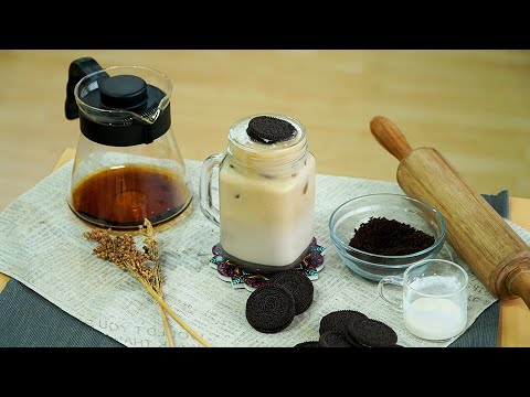 Resep Minuman Oreo Latte, Bisa Jadi Ide Menu Kafe Rumahan - YouTube