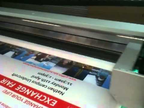 Oce Arizona 550 XT - YouTube