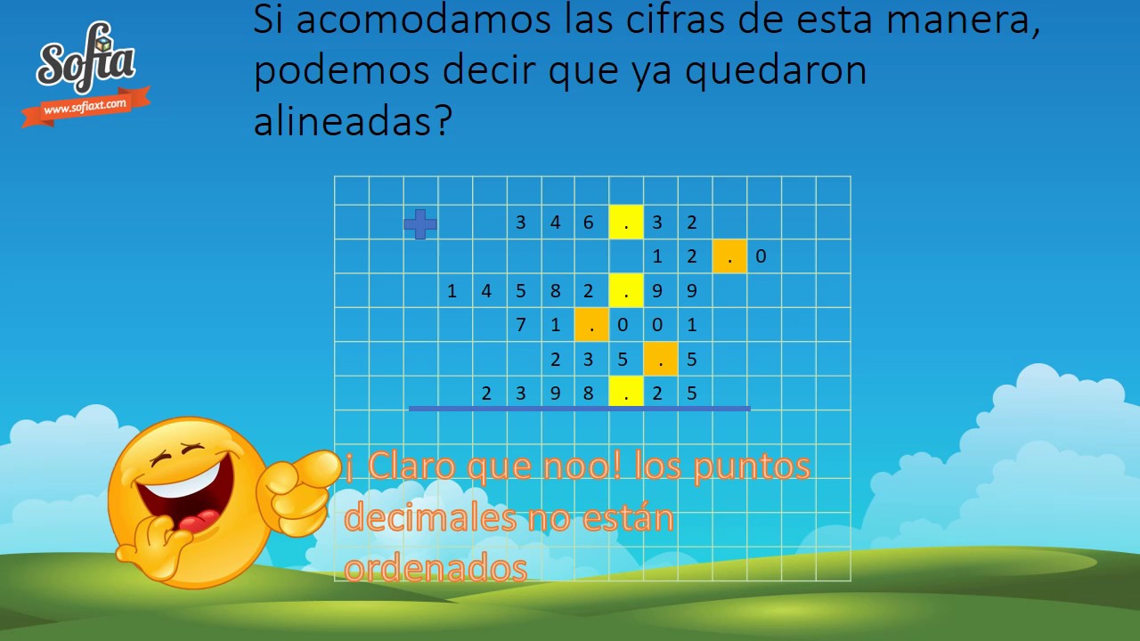 Sumando con números decimales - Video Tutorial #1 - YouTube