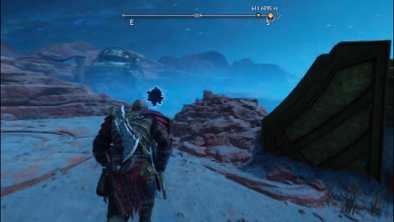 God of war Ragnarok breach fight desert - YouTube