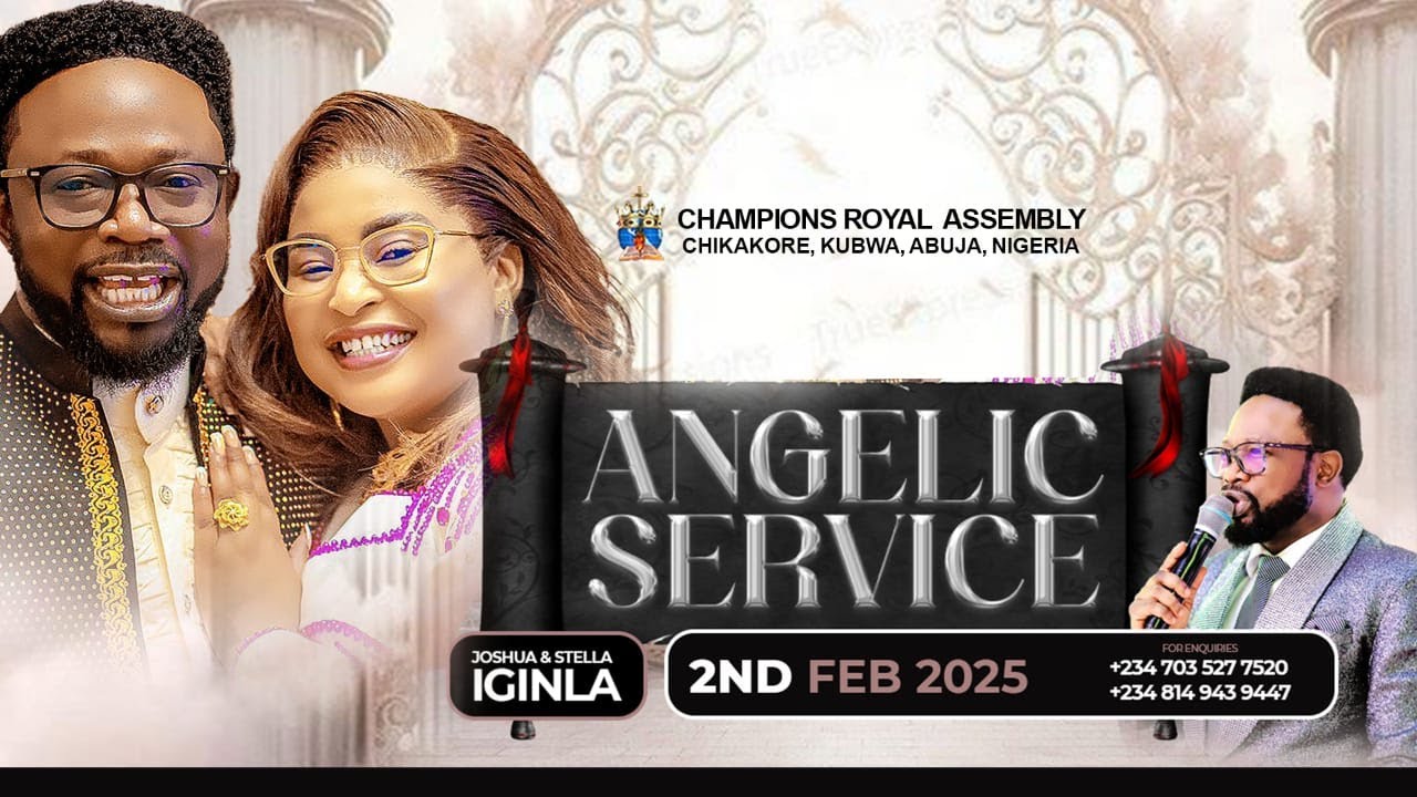 ANGELIC SERVICE LIVE WITH JOSHUA IGINLA - YouTube