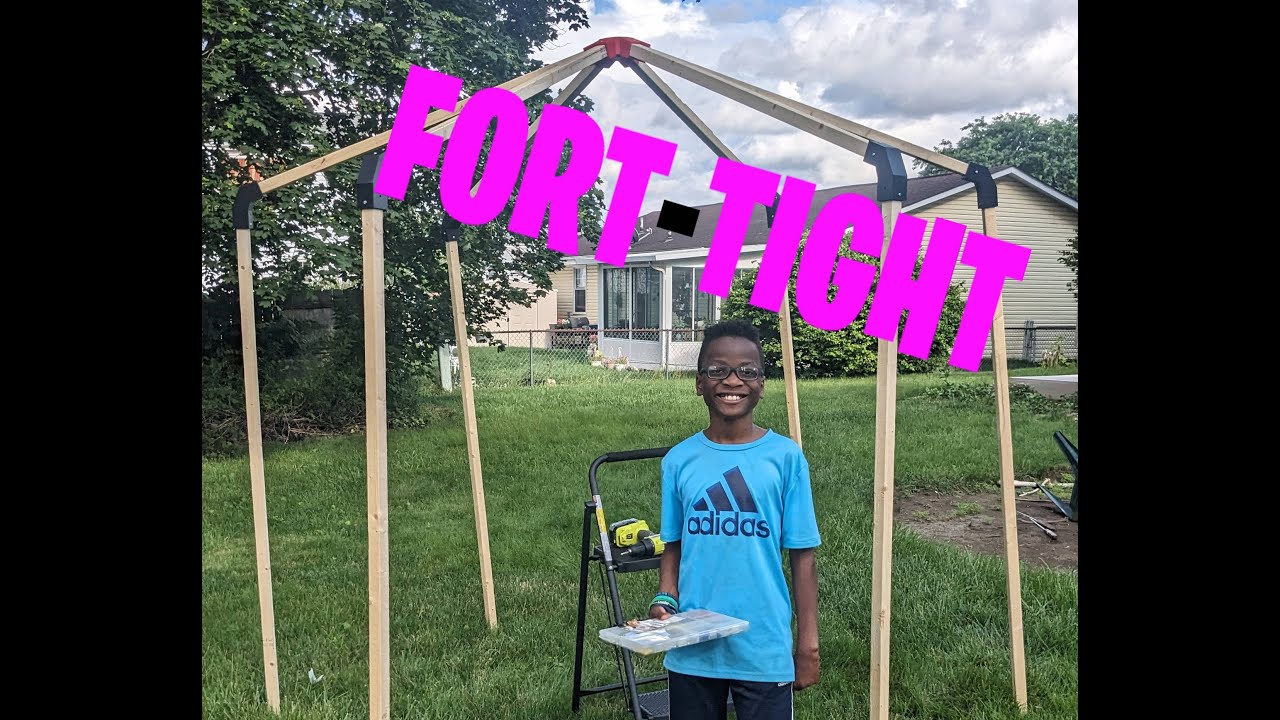 Making a fort with 3D Printed Parts - part 1 - YouTube