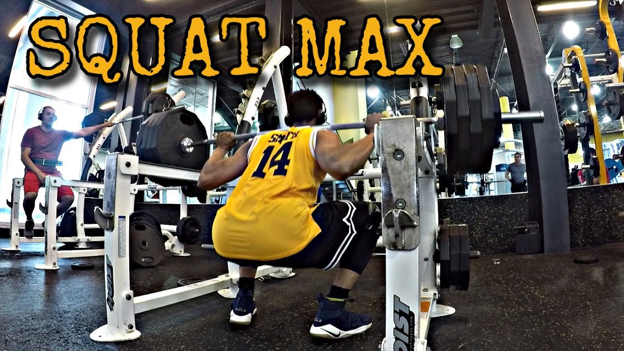 425lbs Squat Max - YouTube