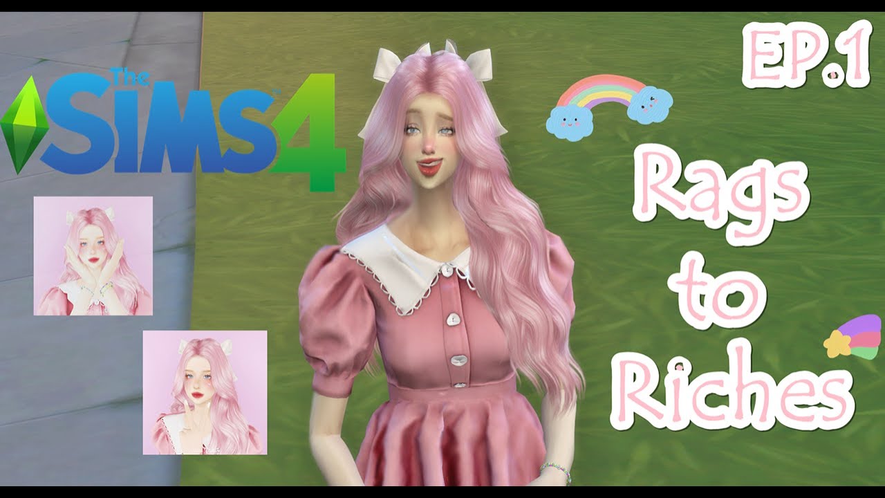 The Sims4 rags to riches 💵เริ่มต้นด้วยเงิน 0 บาท มารี = ไม่มีบ้าน 🏠(the ...
